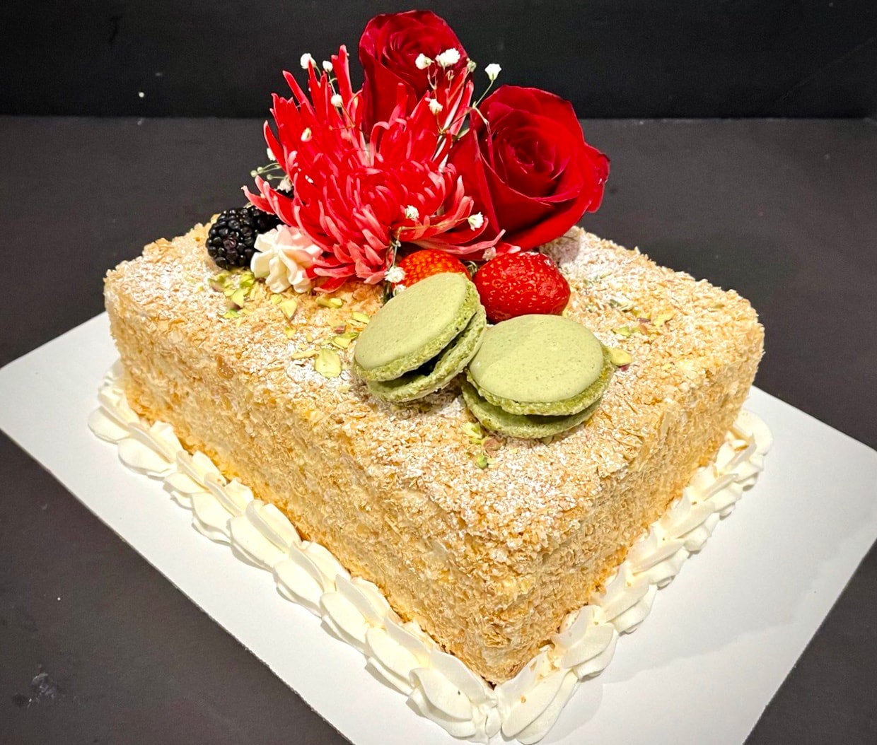 Napoleon Cake | Nutty Saffron: Your Luxury Confectionary